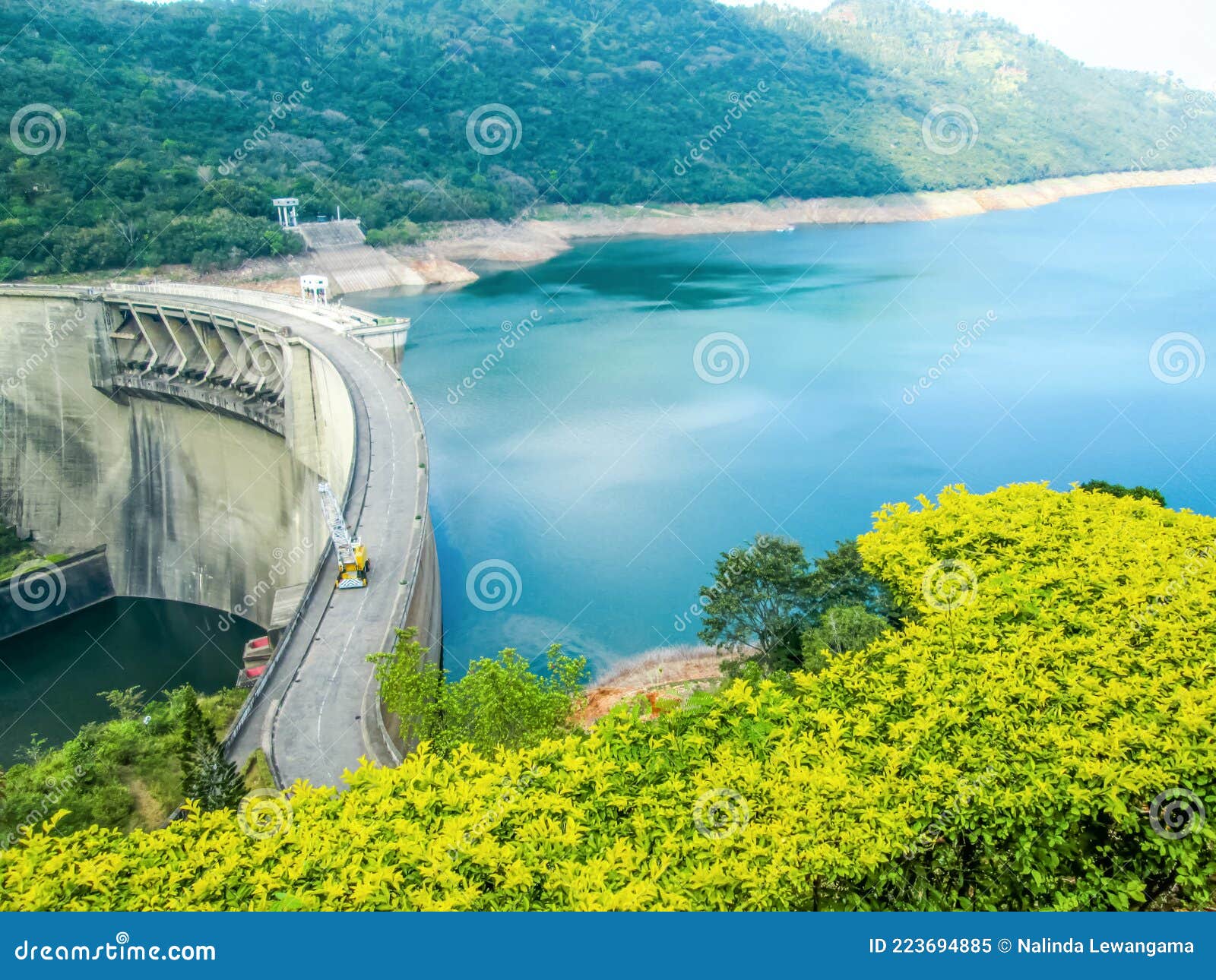 Victoria Dam stock image. Image of water, heavy, river - 223694885