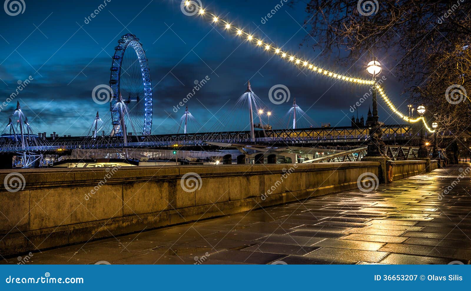 Victoria Embankment From The Golden Jubilee Bridge Editorial Image ...