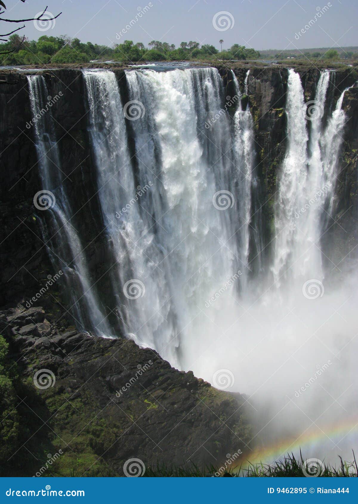 Victoria Falls 2 stock image. Image of skies, outdoors - 9462895