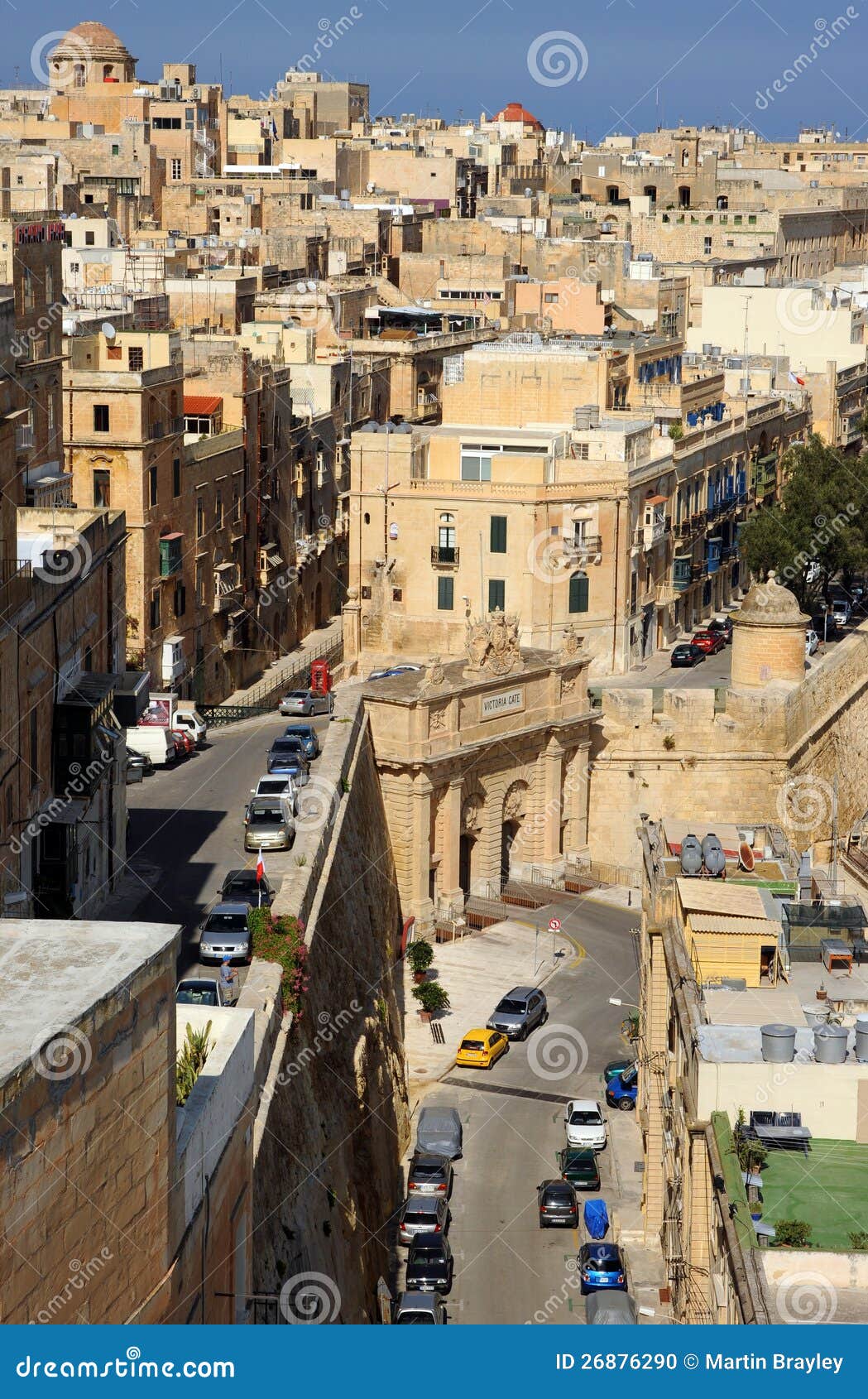 Victoria Gate, Valetta, Malta. Editorial Image - Image of beautiful ...