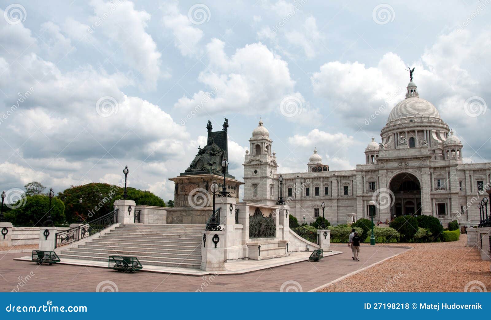 Victoria Memorial Is The Most Iconic Monument In Kolkata, India. It Was ...