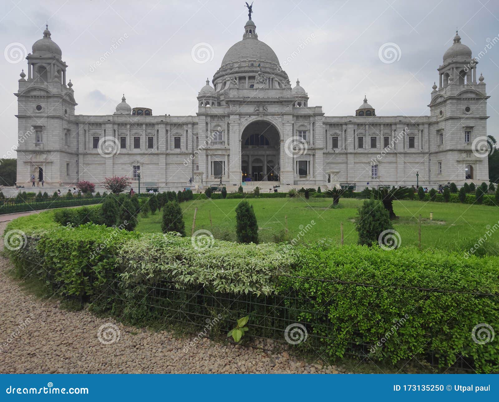 Victoria Memorial Hall Kolkata Stock Photo - Image of hall, india ...
