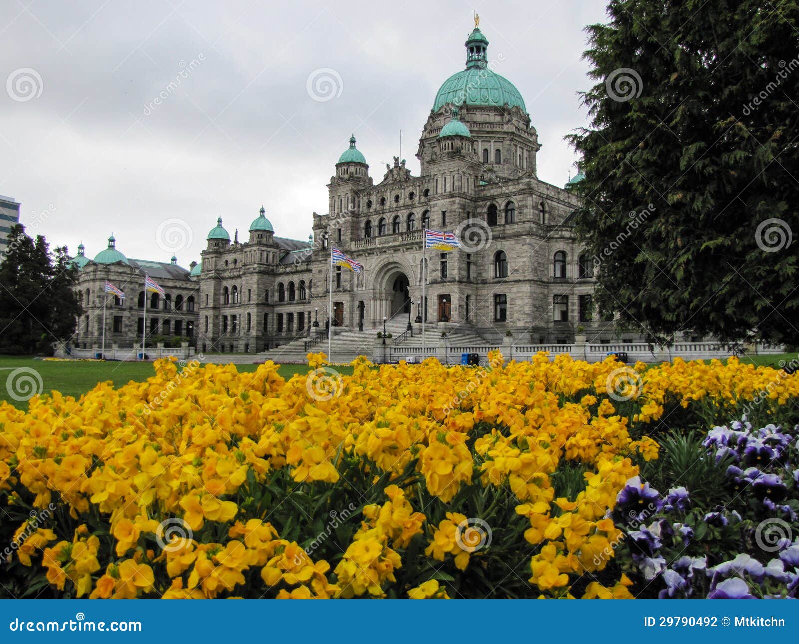Victoria Parliament Building Stock Photo - Image of building, island ...
