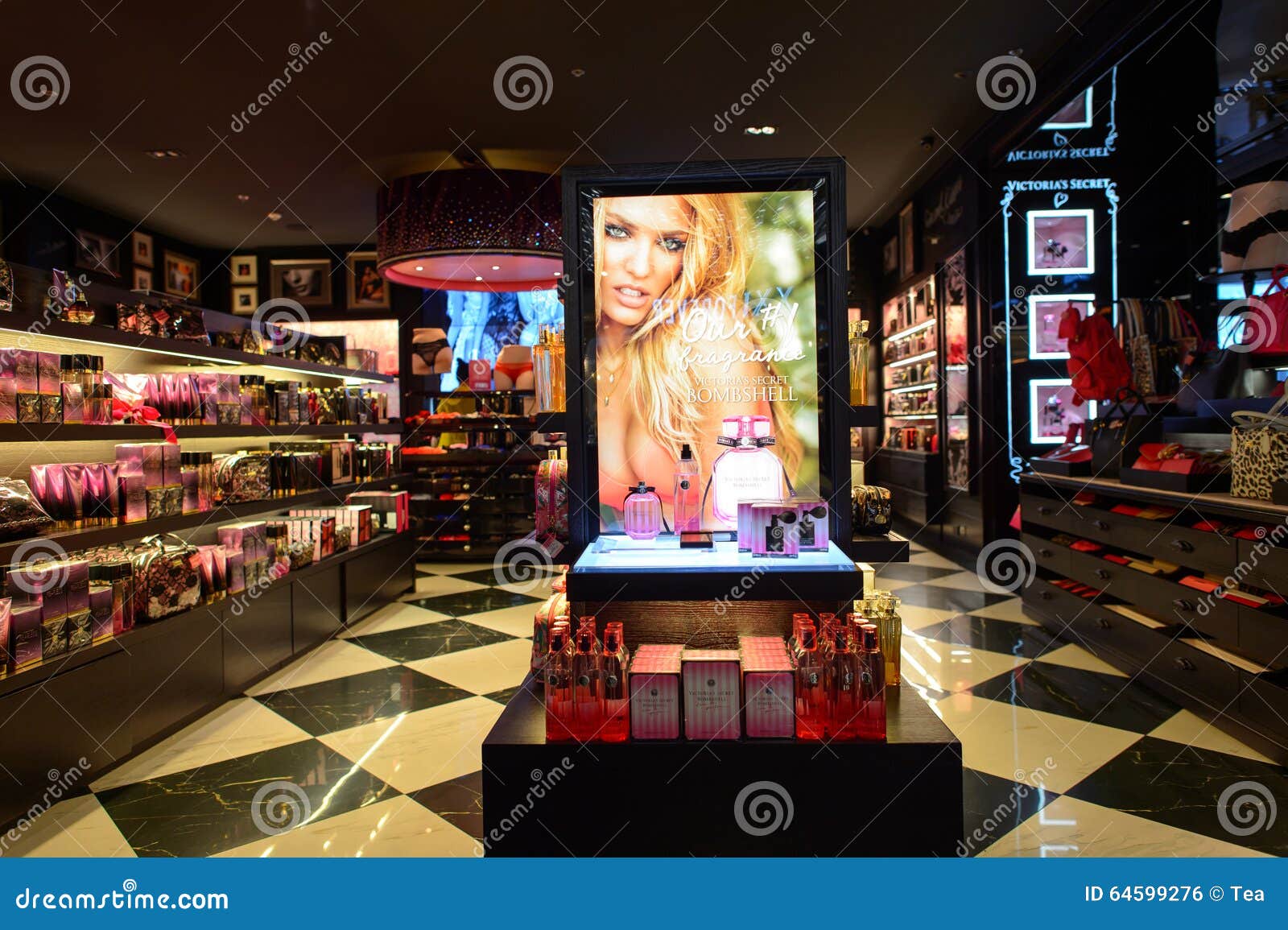 Victoria's Secret Almacena El Interior Foto editorial - Imagen de ...