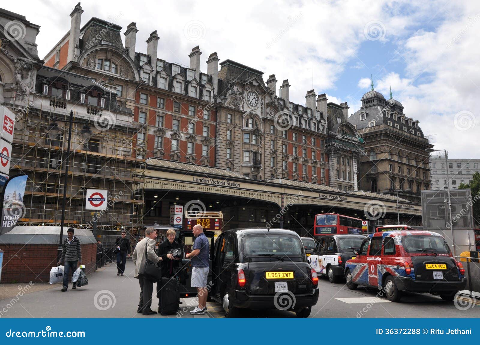 Victoria Station In London Editorial Image | CartoonDealer.com #36372288