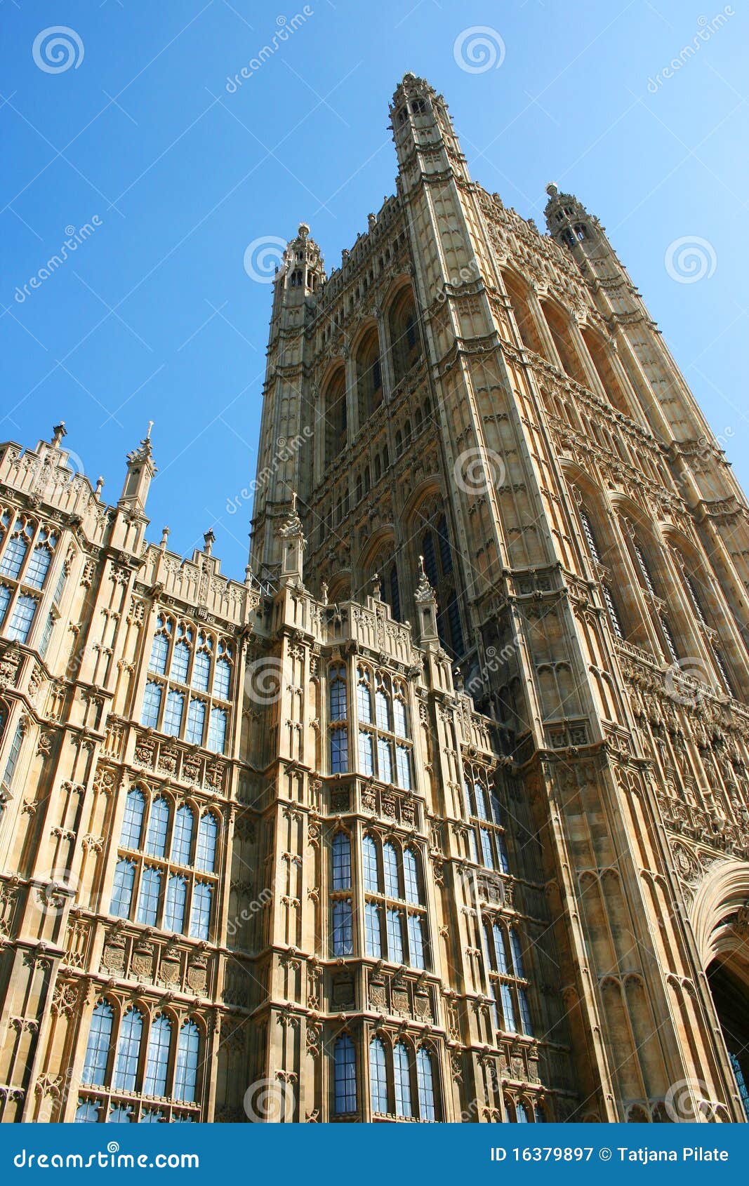 Victoria Tower stock image. Image of tourism, gothic - 16379897