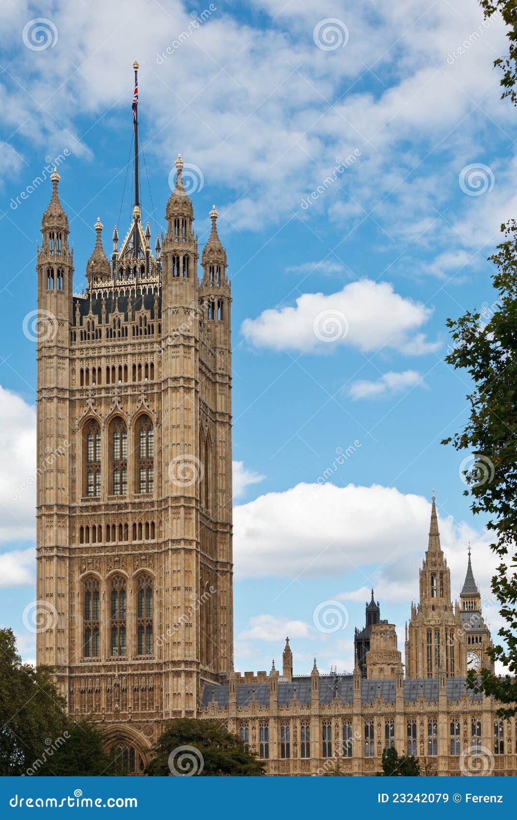 Victoria Tower stock image. Image of england, cityscape - 23242079