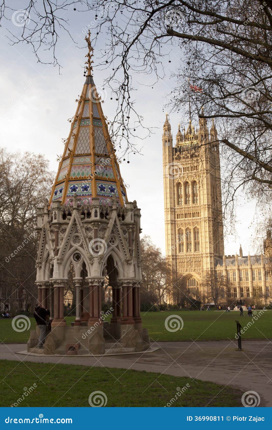Victoria Tower foto editorial. Imagen de grande, unido - 36990811
