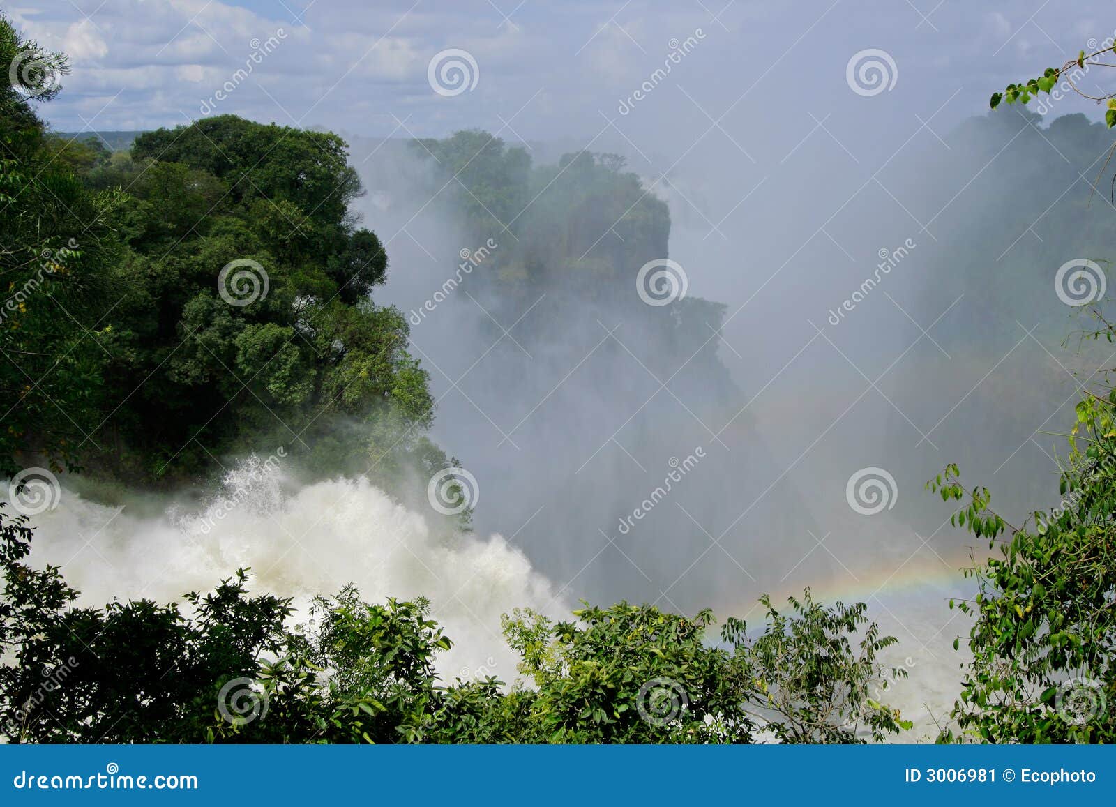 Victoria Waterfall Stock Photo | CartoonDealer.com #22210332