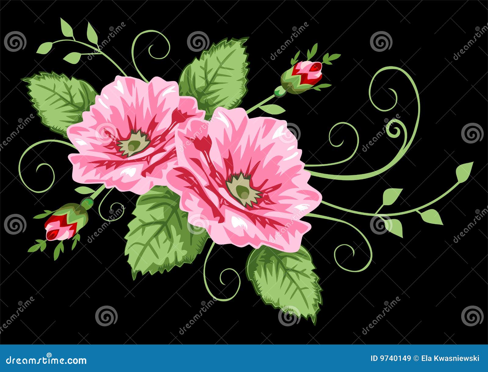 Victoriaans Nam Patroon Toe Vector Illustratie - Illustration of ...