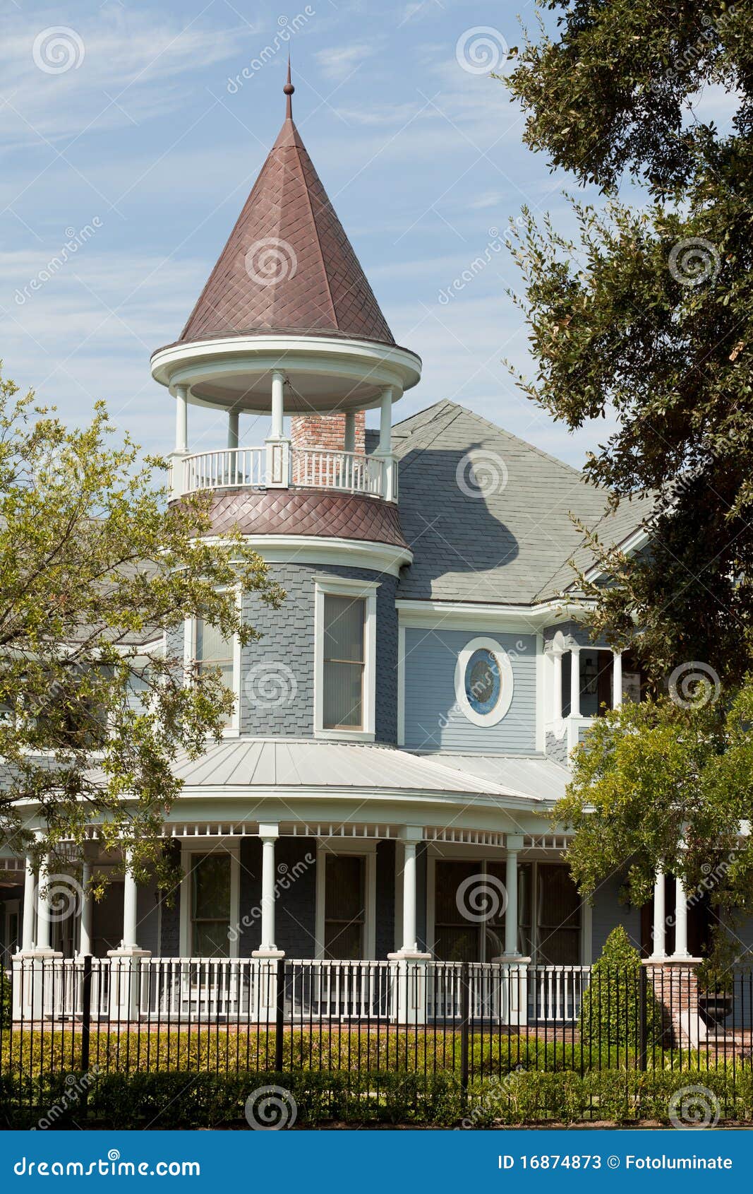 Victorial Style Home stock image. Image of victorian - 16874873