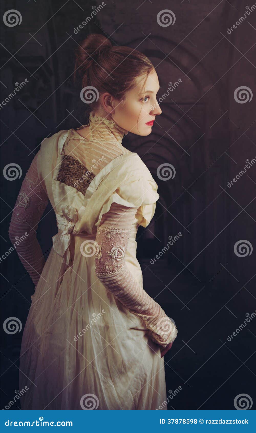 Victorian stock photo. Image of look, material, model - 37878598
