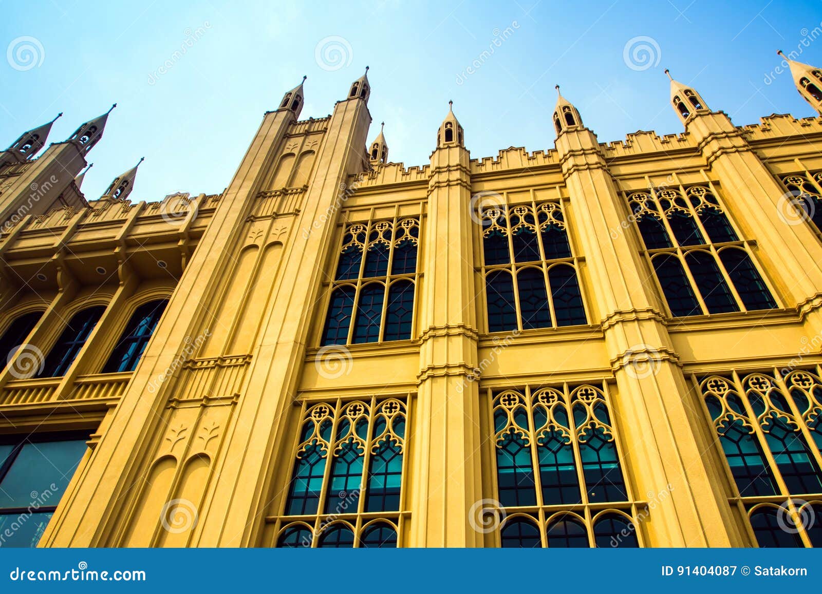 Victorian Architecture Style Building Stock Image - Image of ...