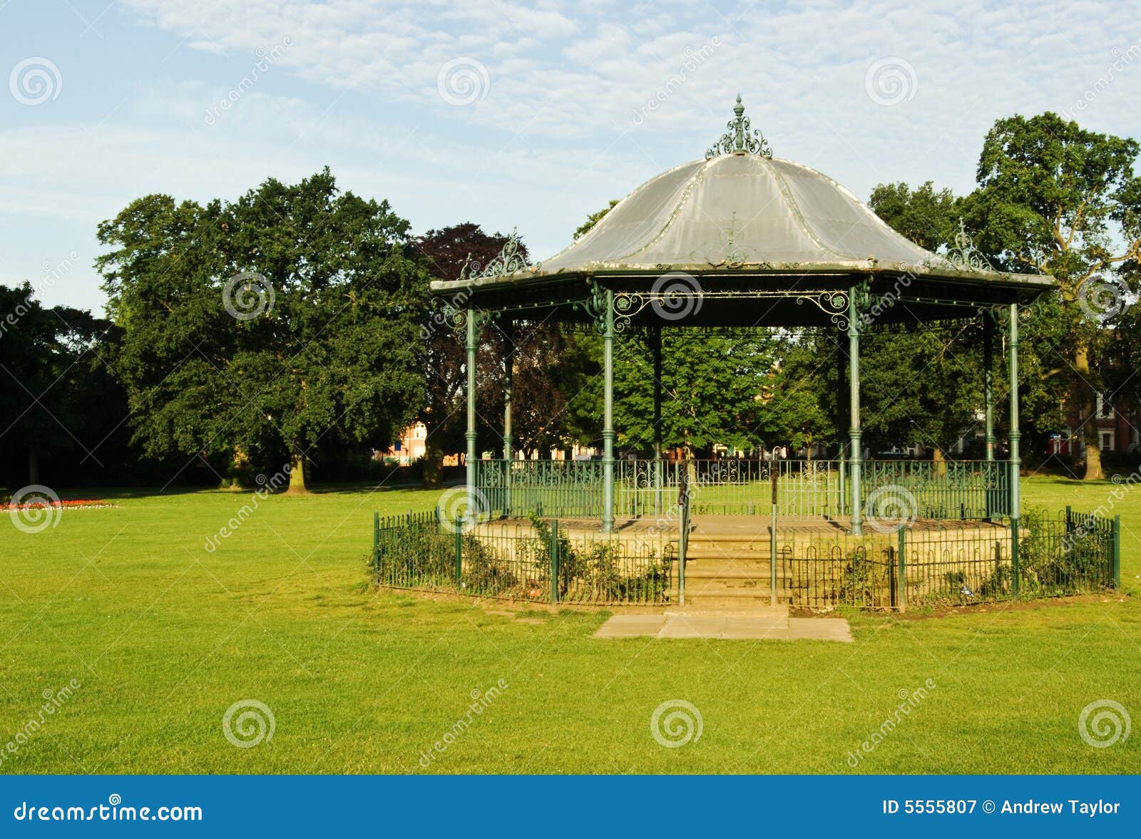 Victorian bandstand stock image. Image of public, band - 5555807
