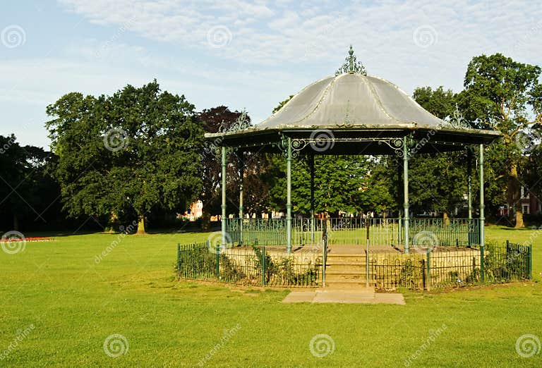 Victorian bandstand stock image. Image of public, band - 5555807
