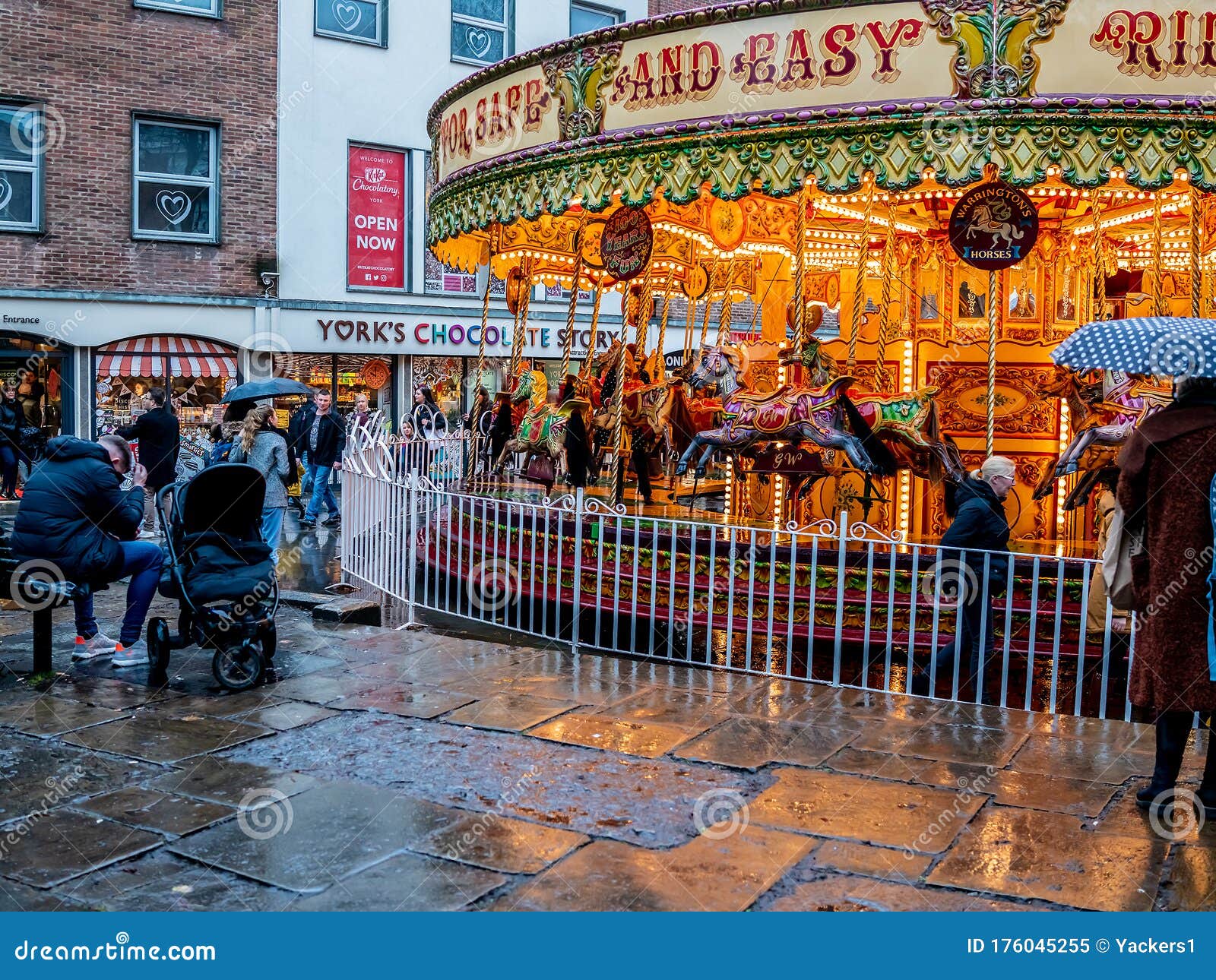 A Victorian Carousel At The Fun Fair Editorial Photo | CartoonDealer ...