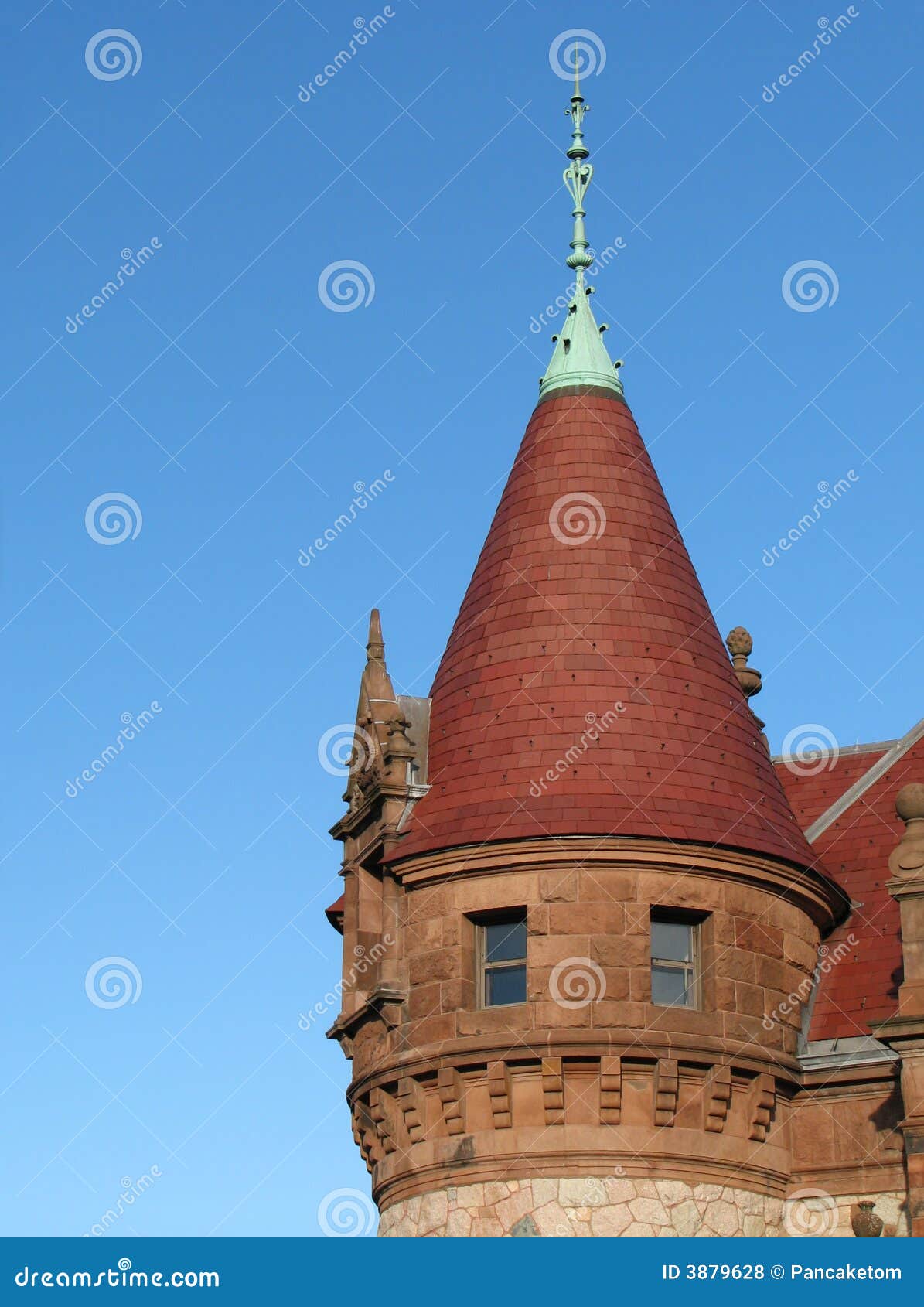 Corner Tower Of Bitchu Matsuyama Castle, Takahashi, Japan Royalty-Free ...