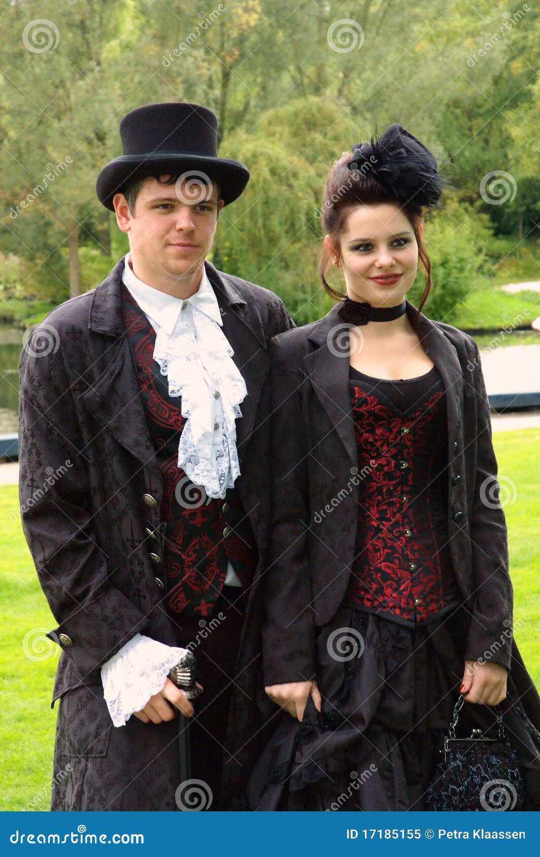 Victorian couple editorial image. Image of gentleman - 17185155