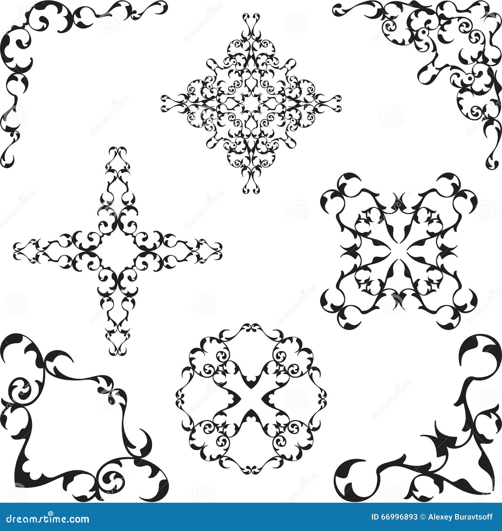 Corner Victorian Set Stock Photography | CartoonDealer.com #40637648