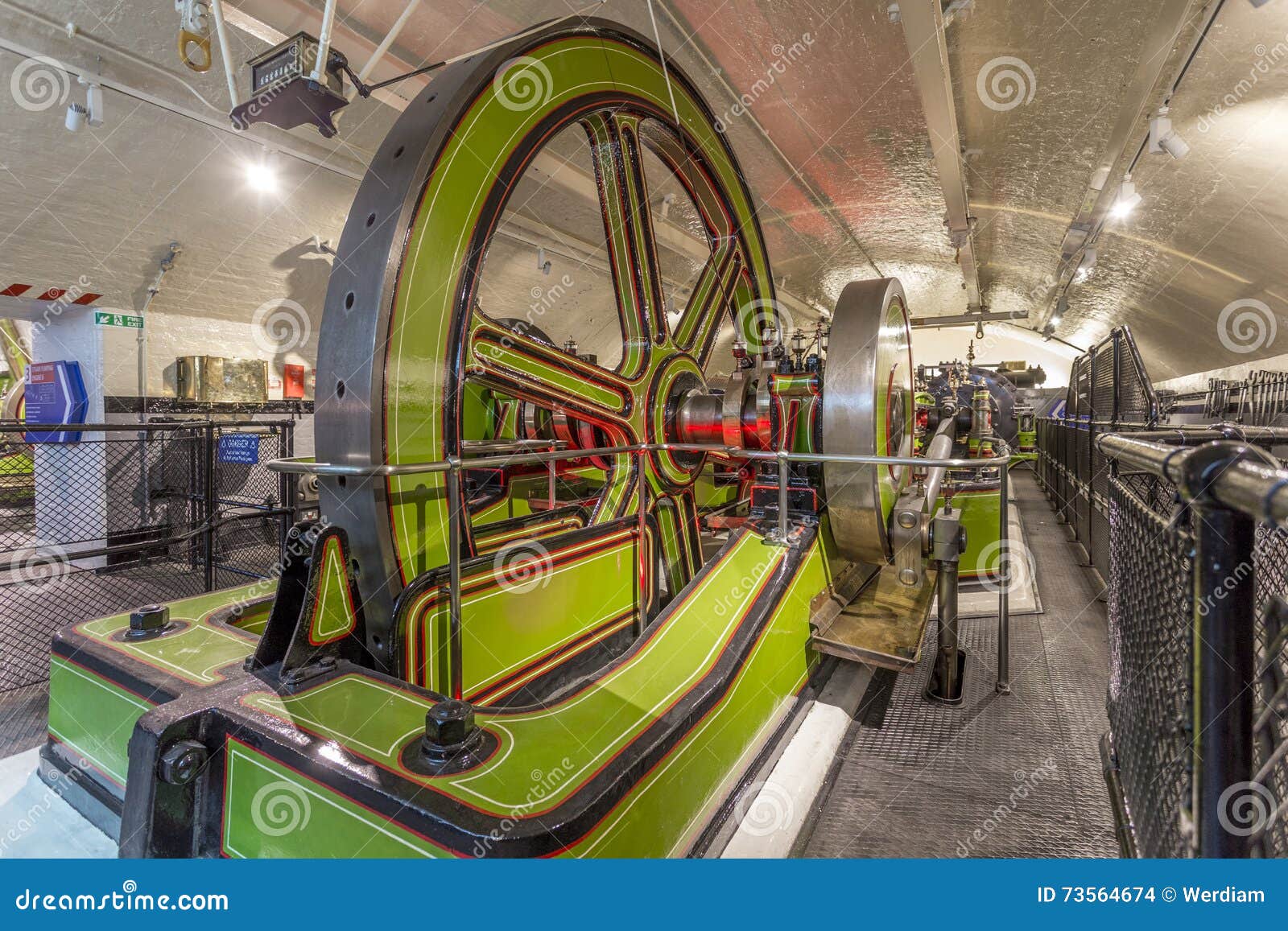 Victorian Engine Rooms, Tower Bridge Stock Photo - Image of hydraulic ...