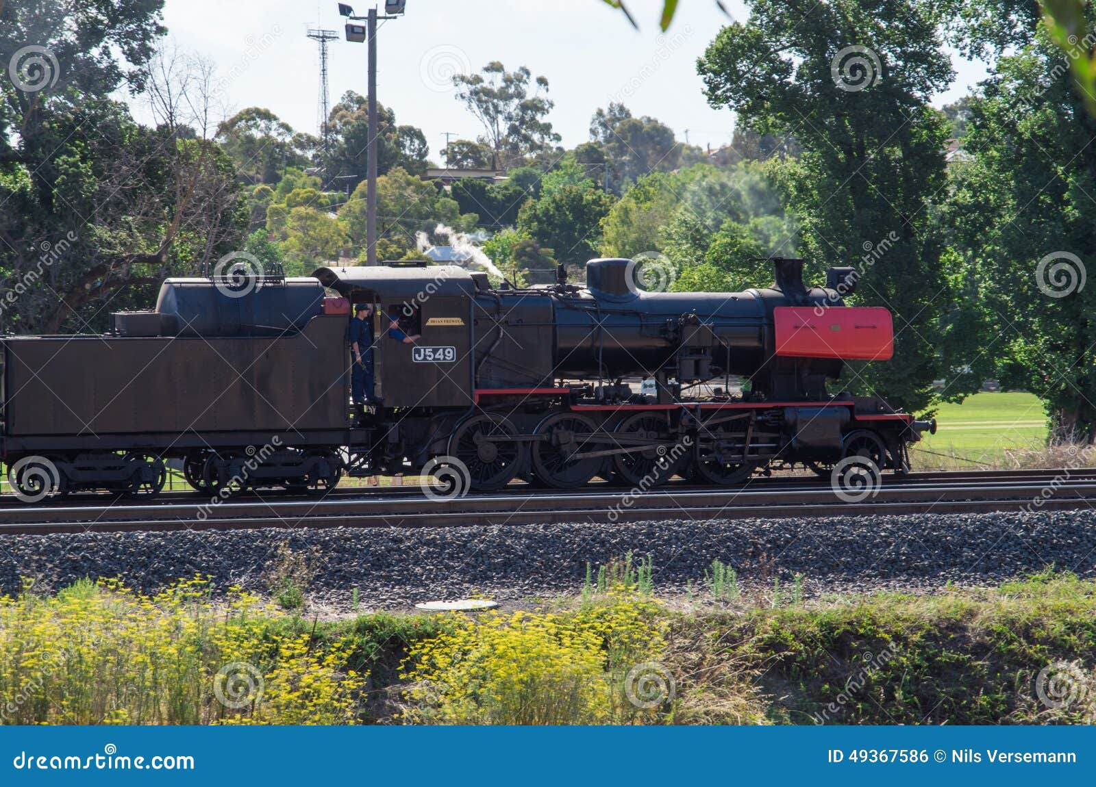Victorian Goldfields Railway in Castlemaine Editorial Photo - Image of ...