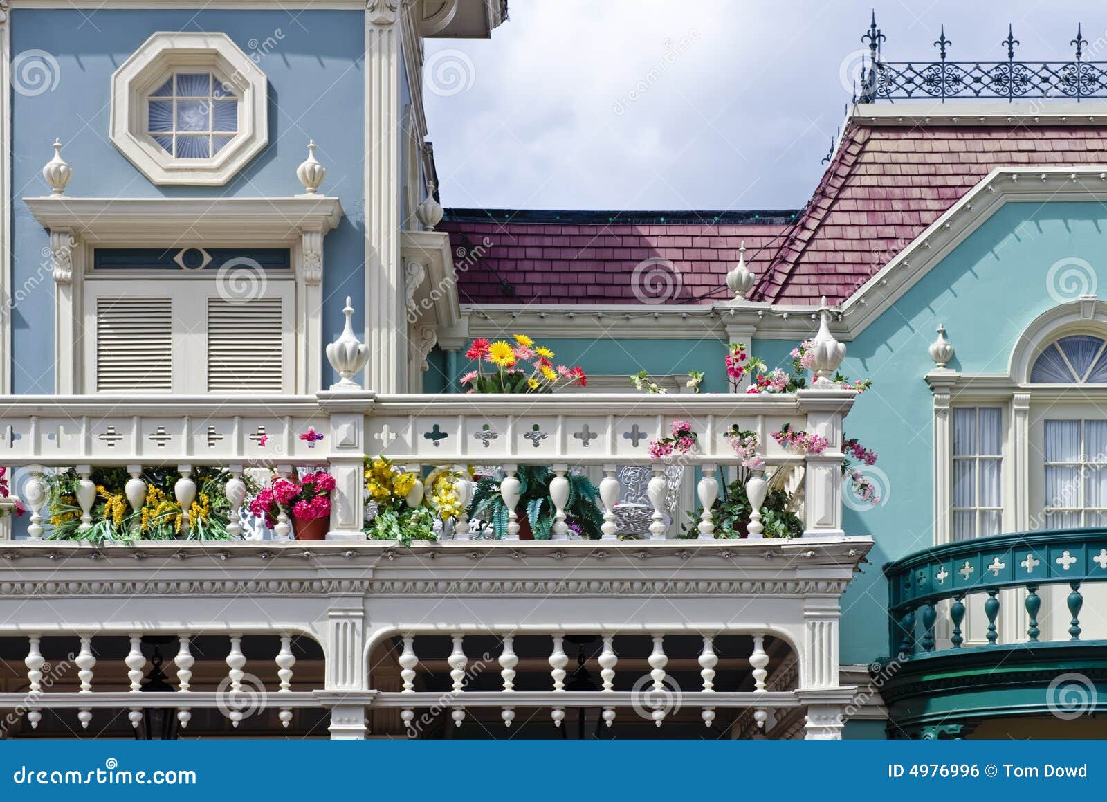 Victorian Homes stock photo. Image of cute, charm, clouds - 4976996