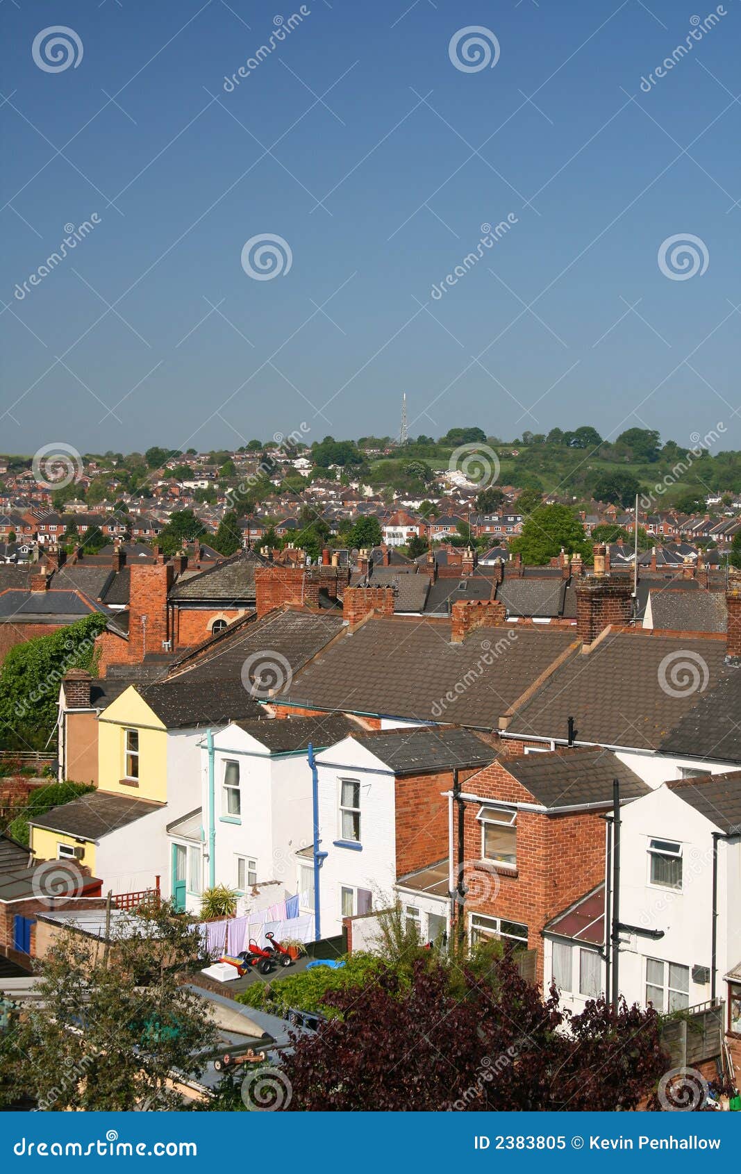 Victorian Housing stock image. Image of exeter, city, england - 2383805