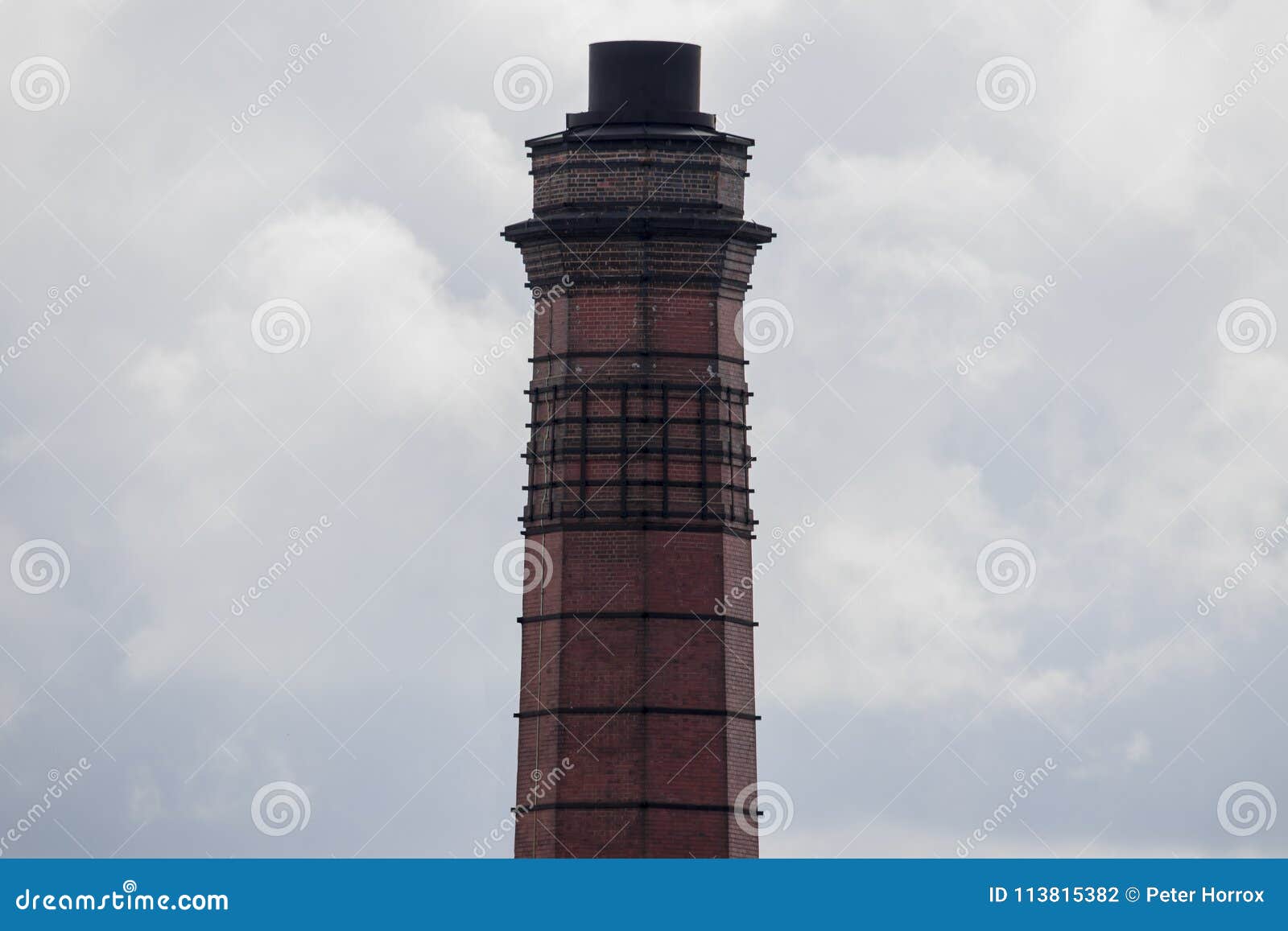 Victorian Industrial Chimney Stack Stock Photo - Image of coastline ...