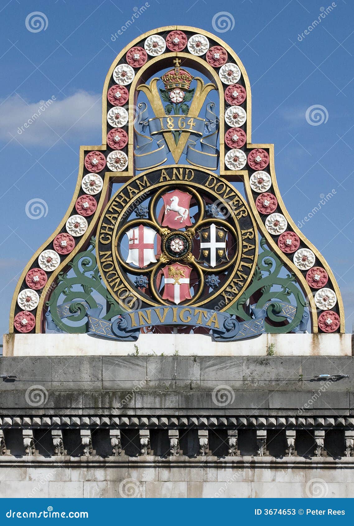 Victorian Ironwork stock image. Image of victoria, railway - 3674653