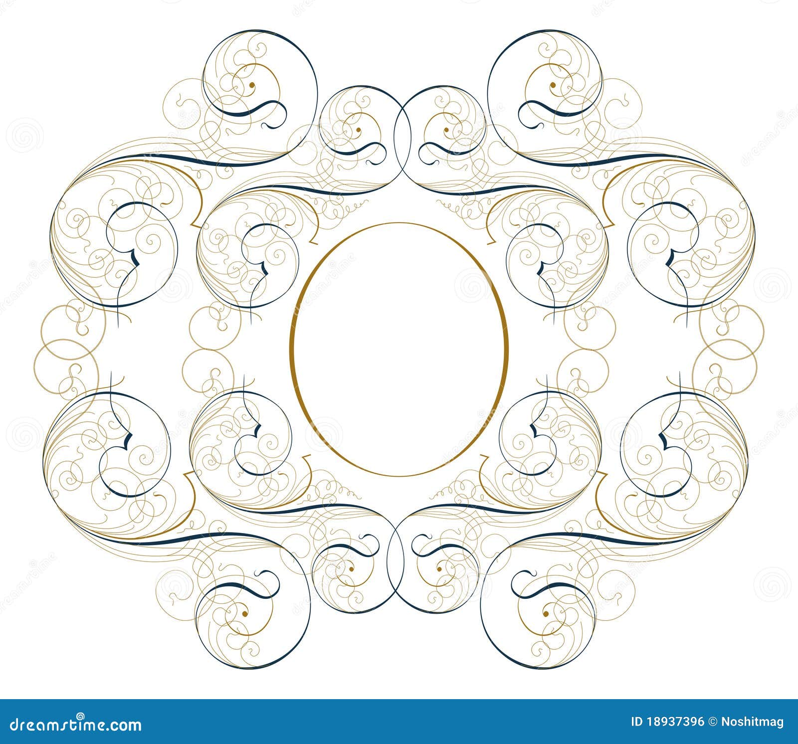 Victorian lace ornate stock vector. Illustration of graphic - 18937396