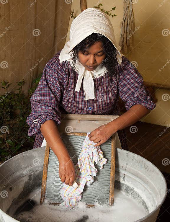 Victorian laundry stock image. Image of bucket, vintage - 13291821