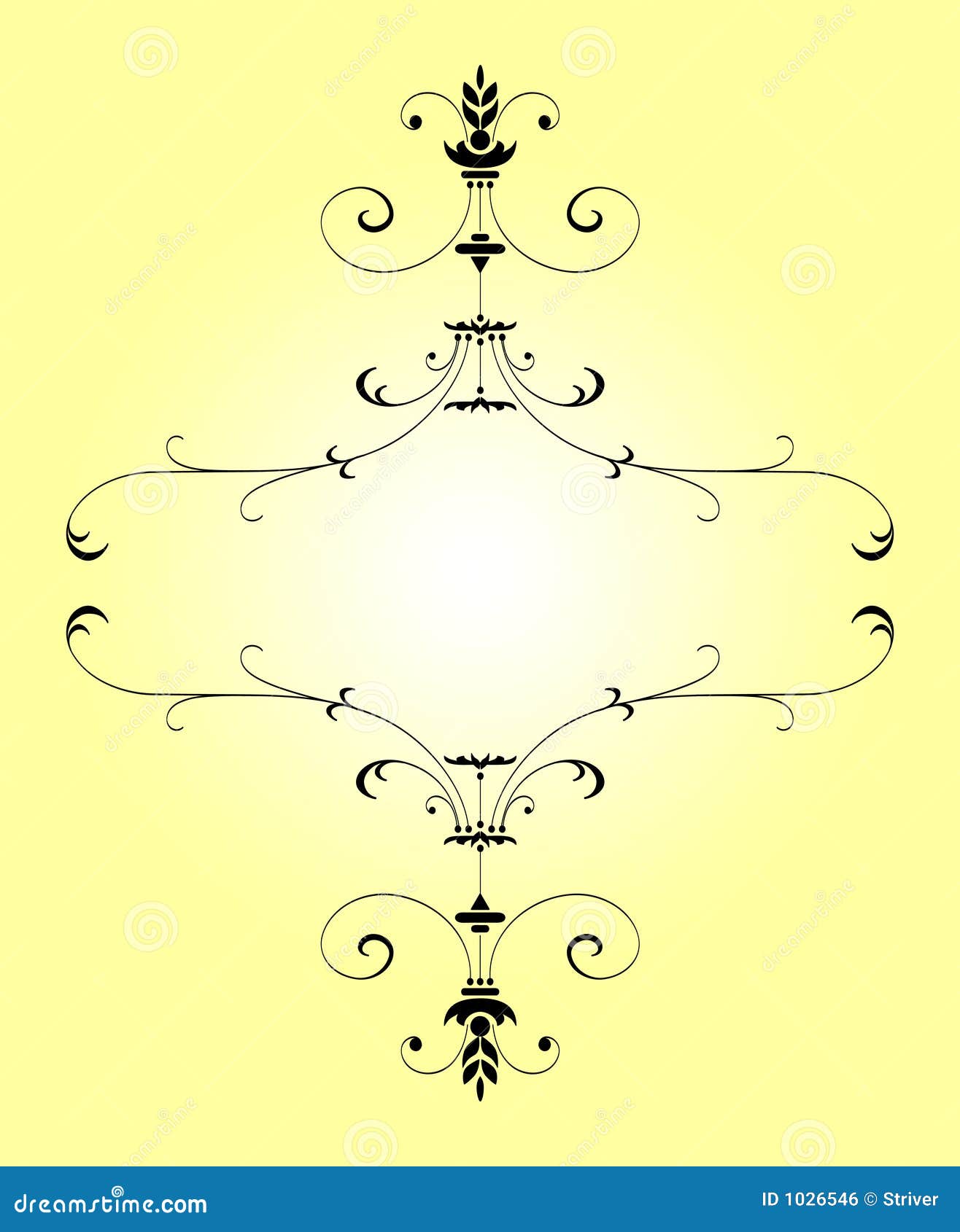 Victorian Line-work Border Royalty-Free Illustration | CartoonDealer ...