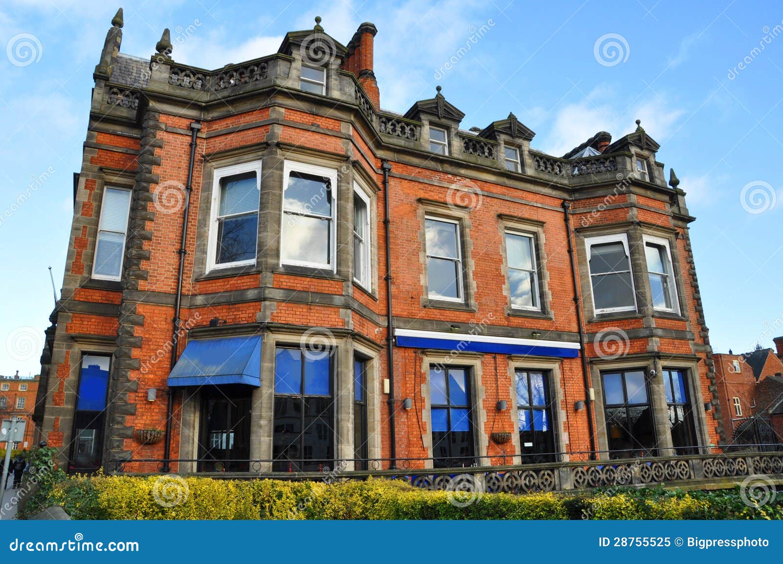 Victorian Manor House York England Stock Image - Image of manor ...