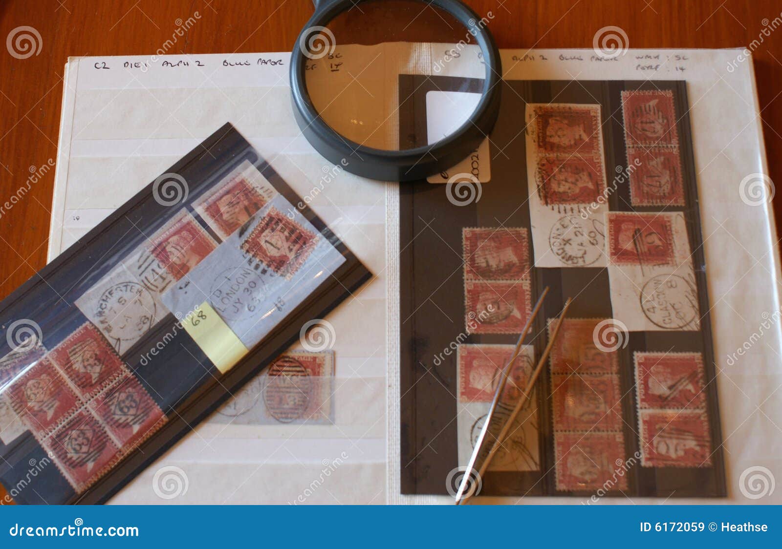 Victorian postage stamps 4 stock image. Image of album - 6172059