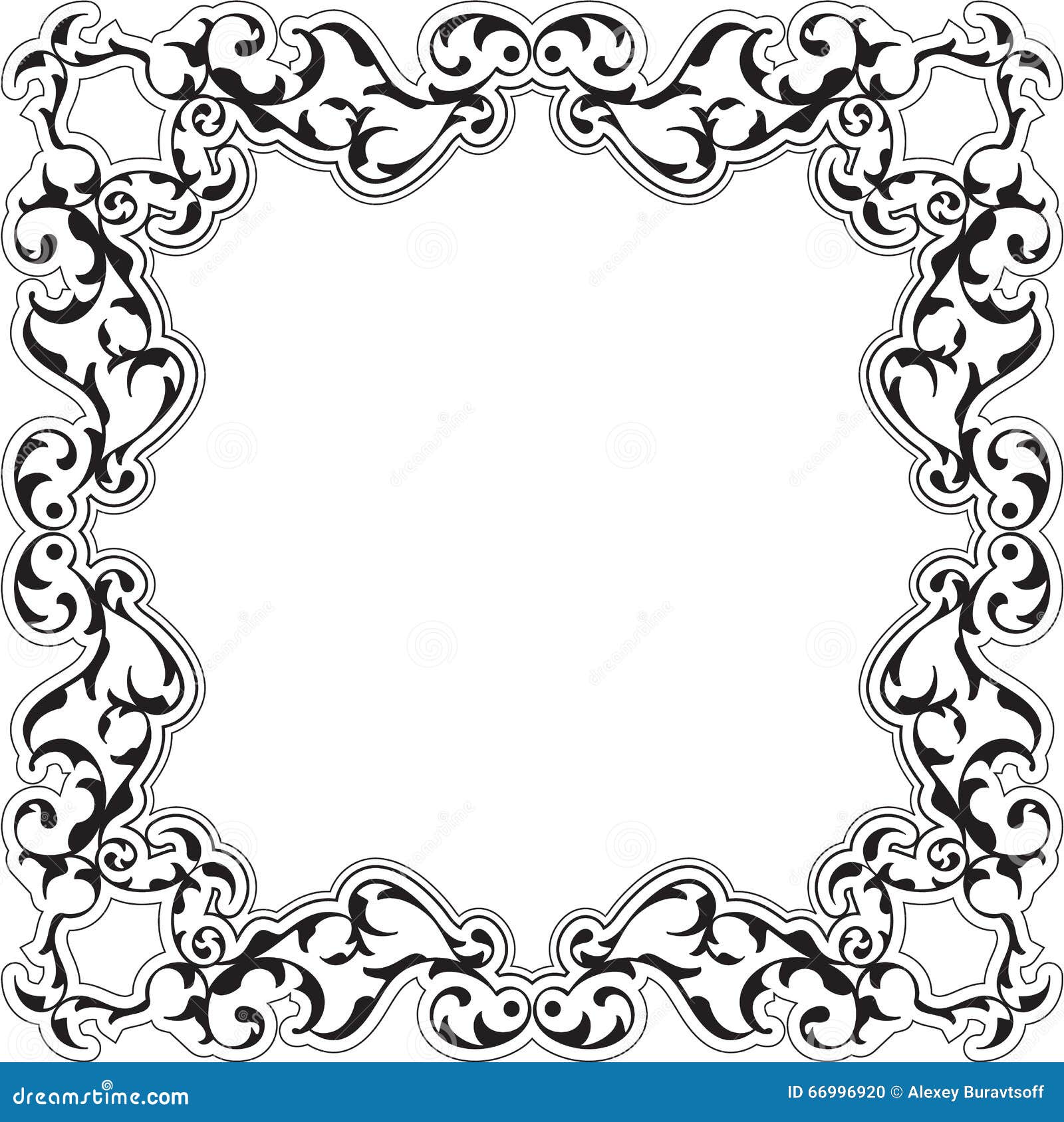 Victorian retro nice board stock vector. Illustration of gorgeous ...