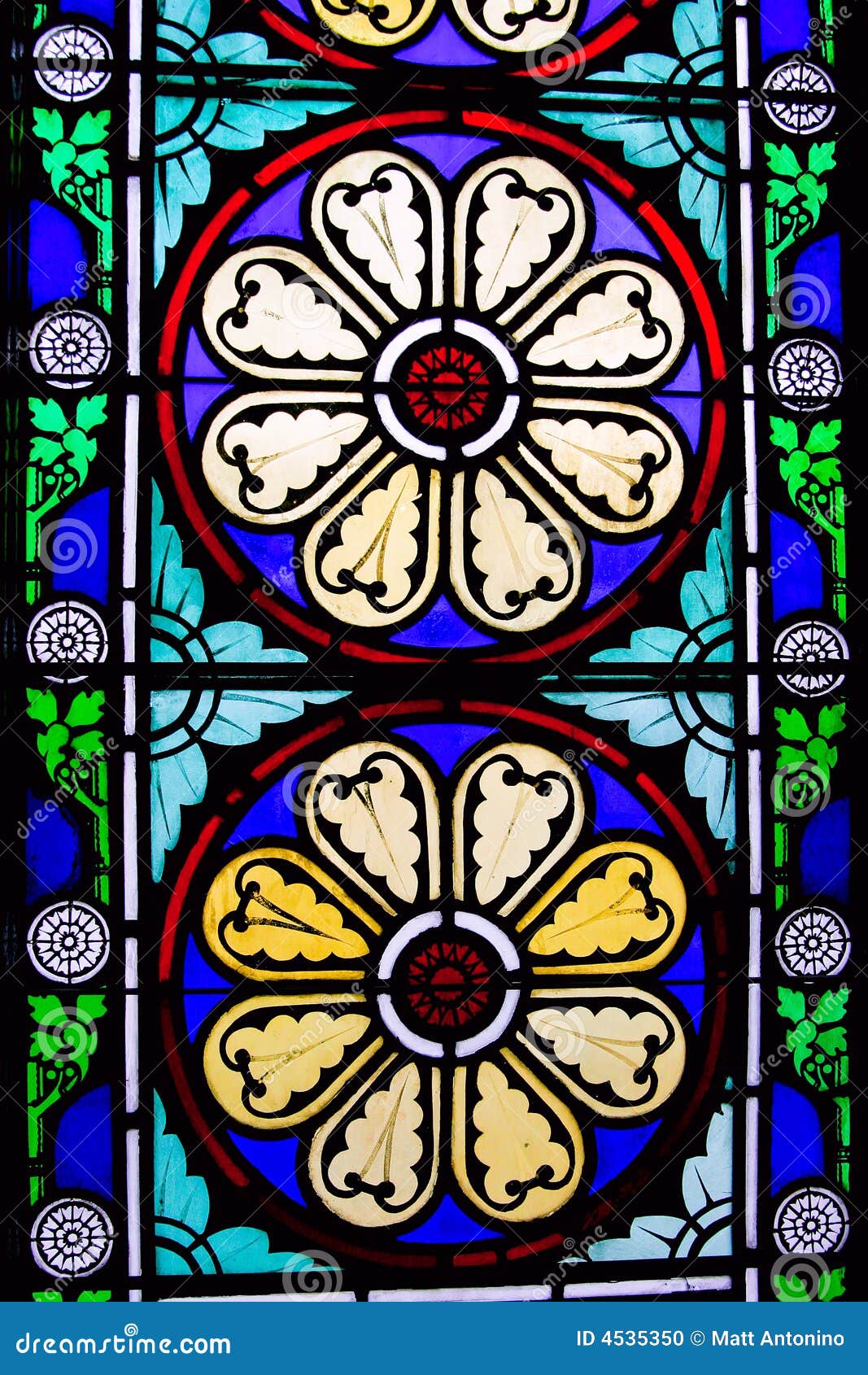 Victorian Stained Glass Royalty-Free Stock Image | CartoonDealer.com ...