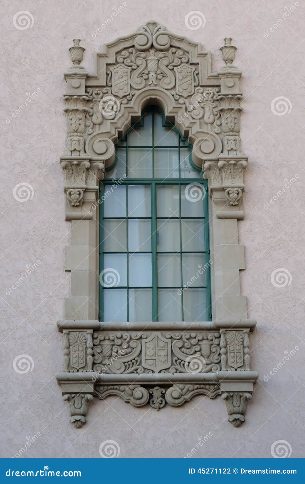Carved Window With The Swastika Design On The Garbha Griha Wall, Aihole ...