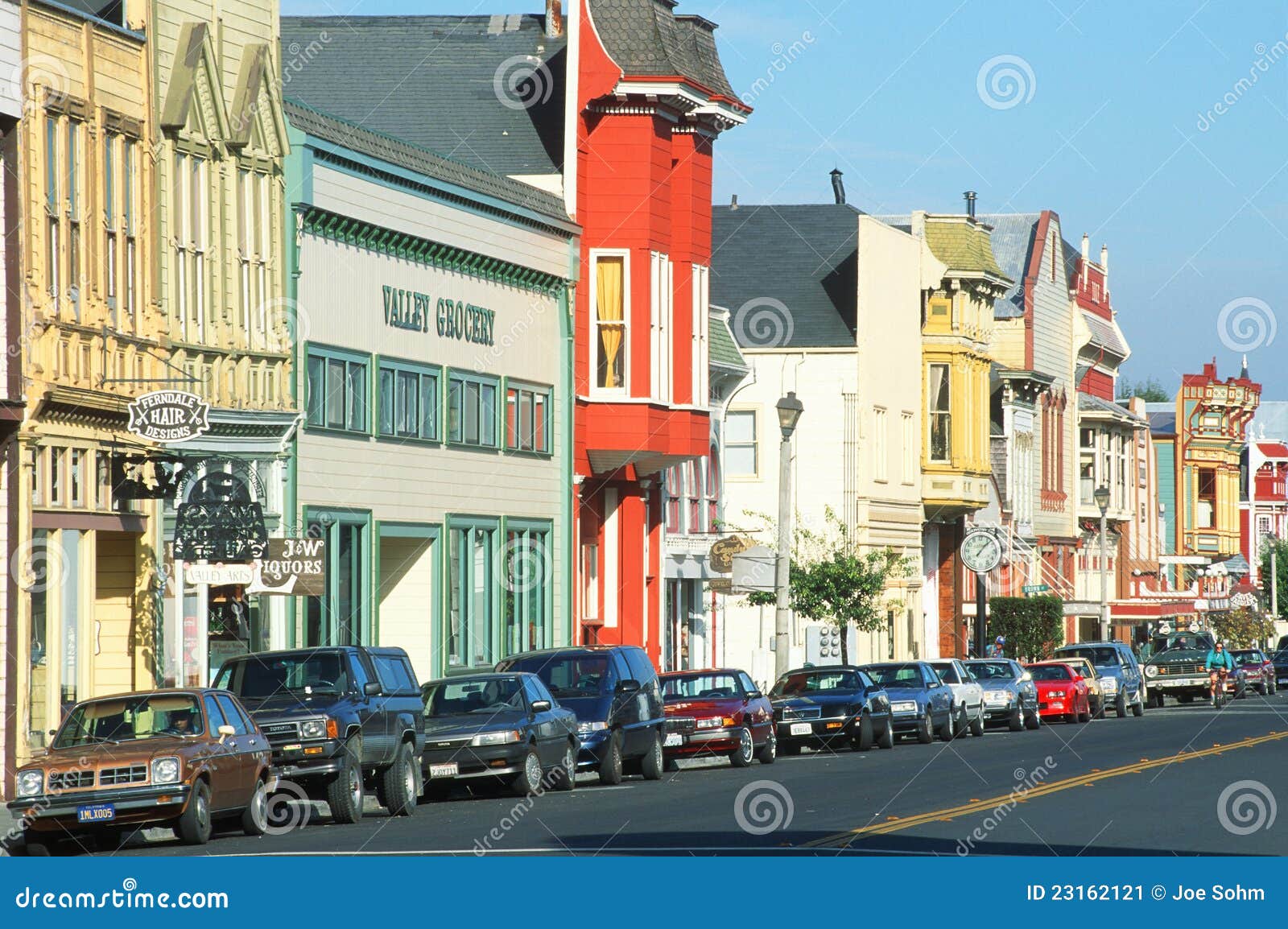 Victorian storefronts editorial photo. Image of commercial - 23162121