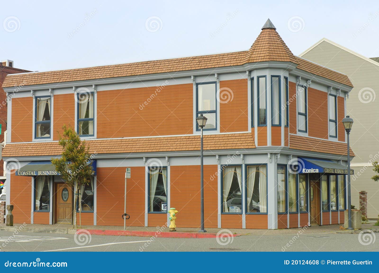 Victorian Style Orange Store Editorial Stock Photo - Image of ...