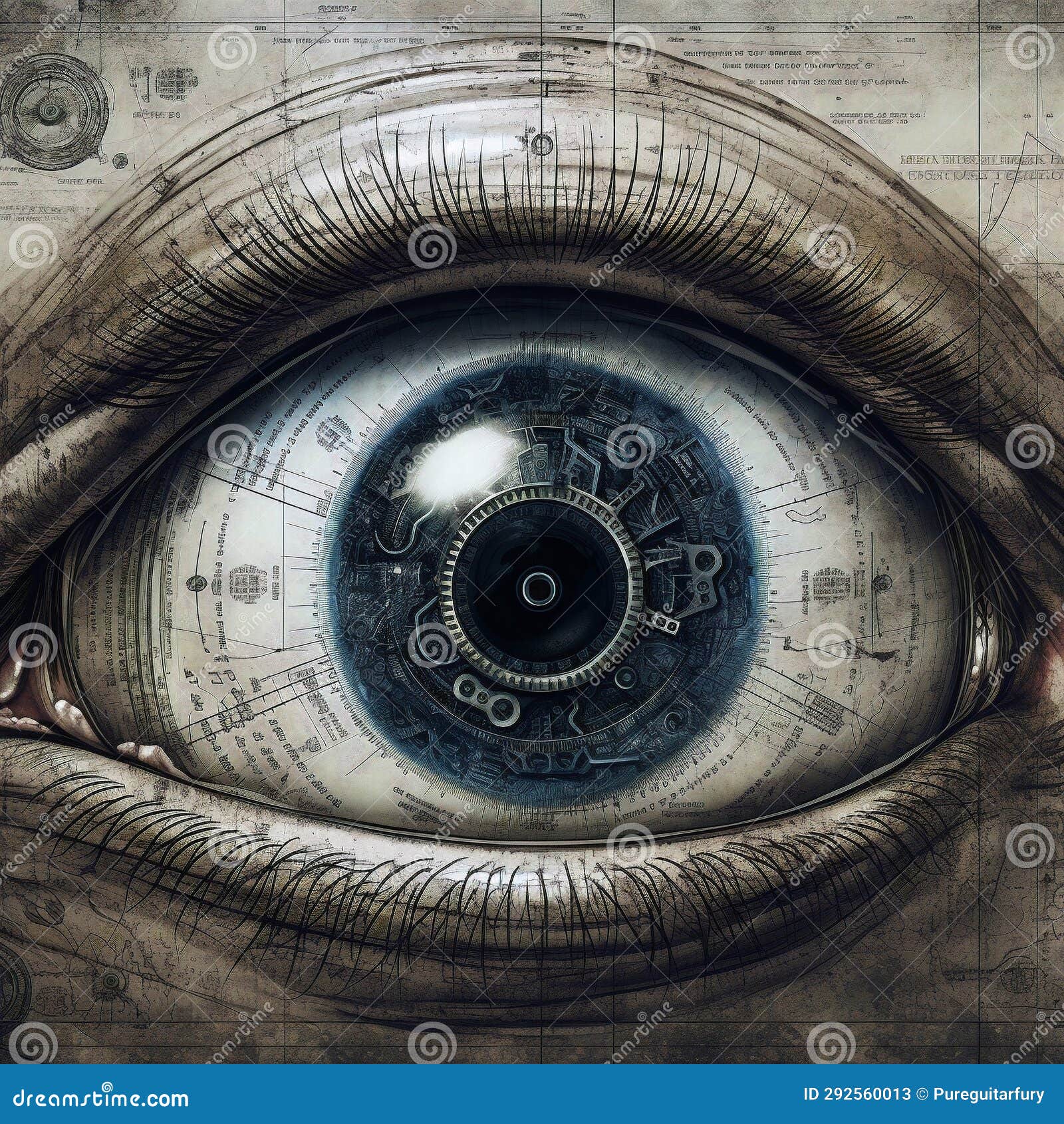 Victorian Vision stock illustration. Illustration of organ - 292560013