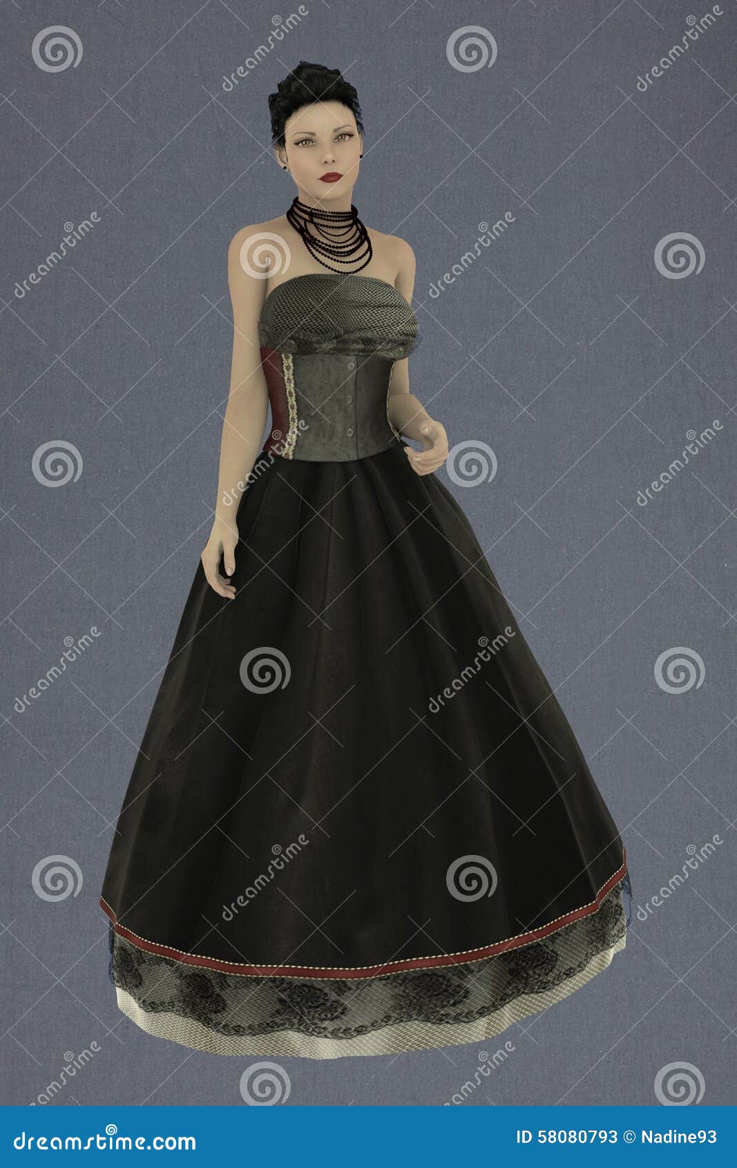 Victorian vampire stock illustration. Illustration of victorian - 58080793