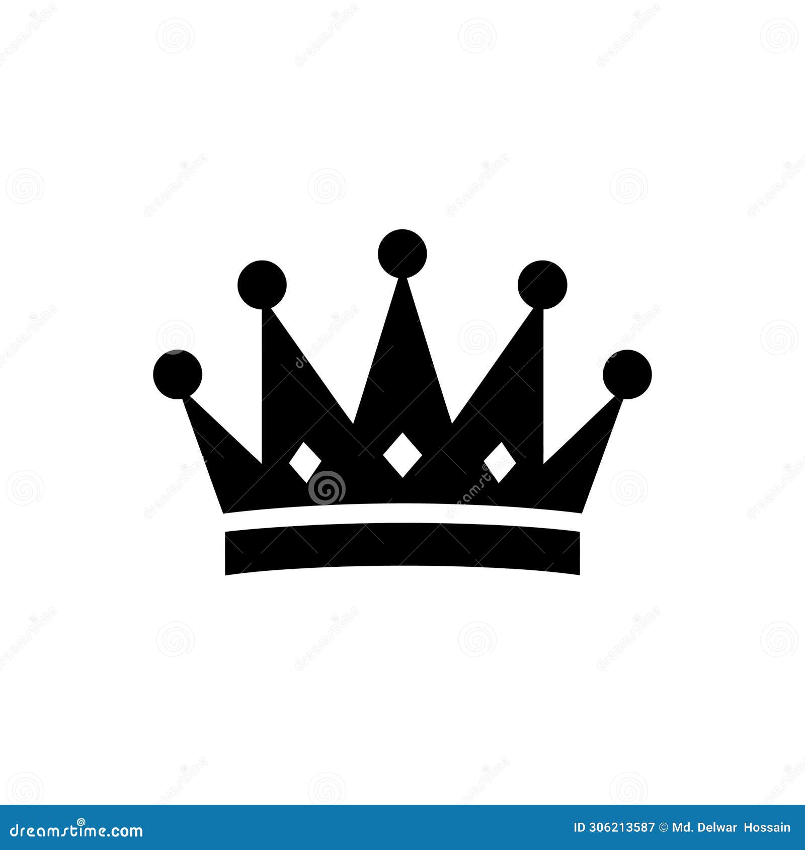 Victorious Diadem Crown Icon Stock Vector - Illustration of headpiece ...