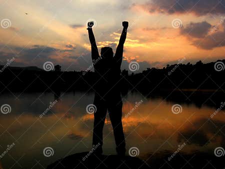 Victory stock image. Image of hero, accomplishment, competition - 1519769