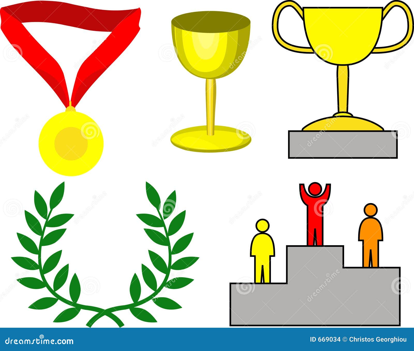 Victory stock vector. Illustration of ribbon, certification - 669034