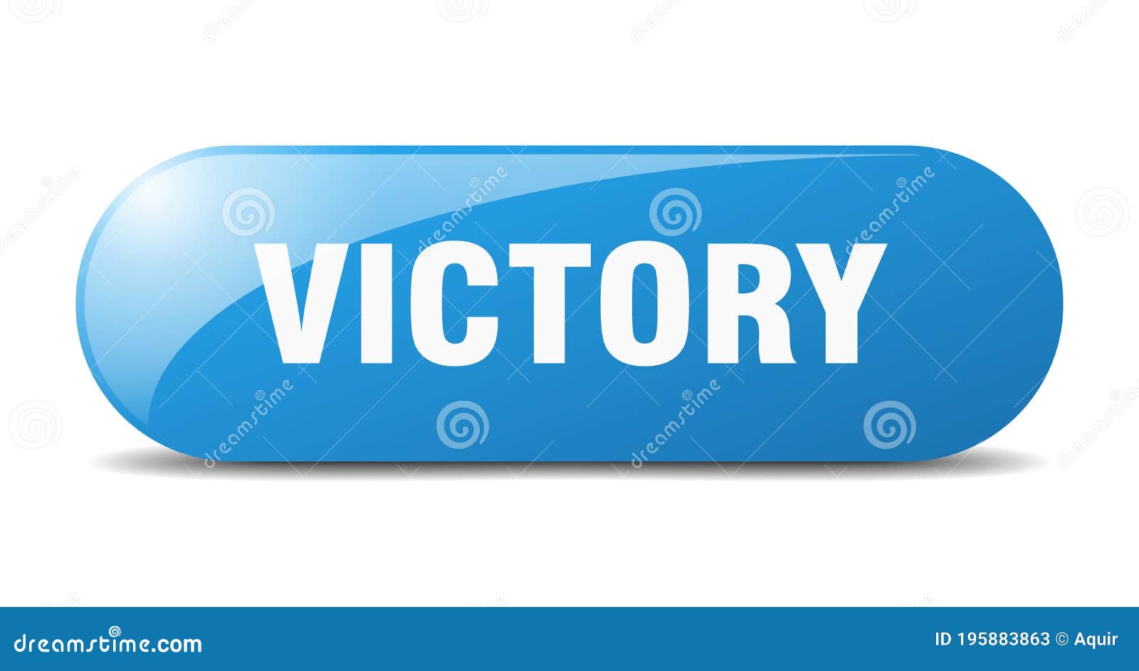 Victory Button. Victory Sign. Key. Push Button Stock Vector ...