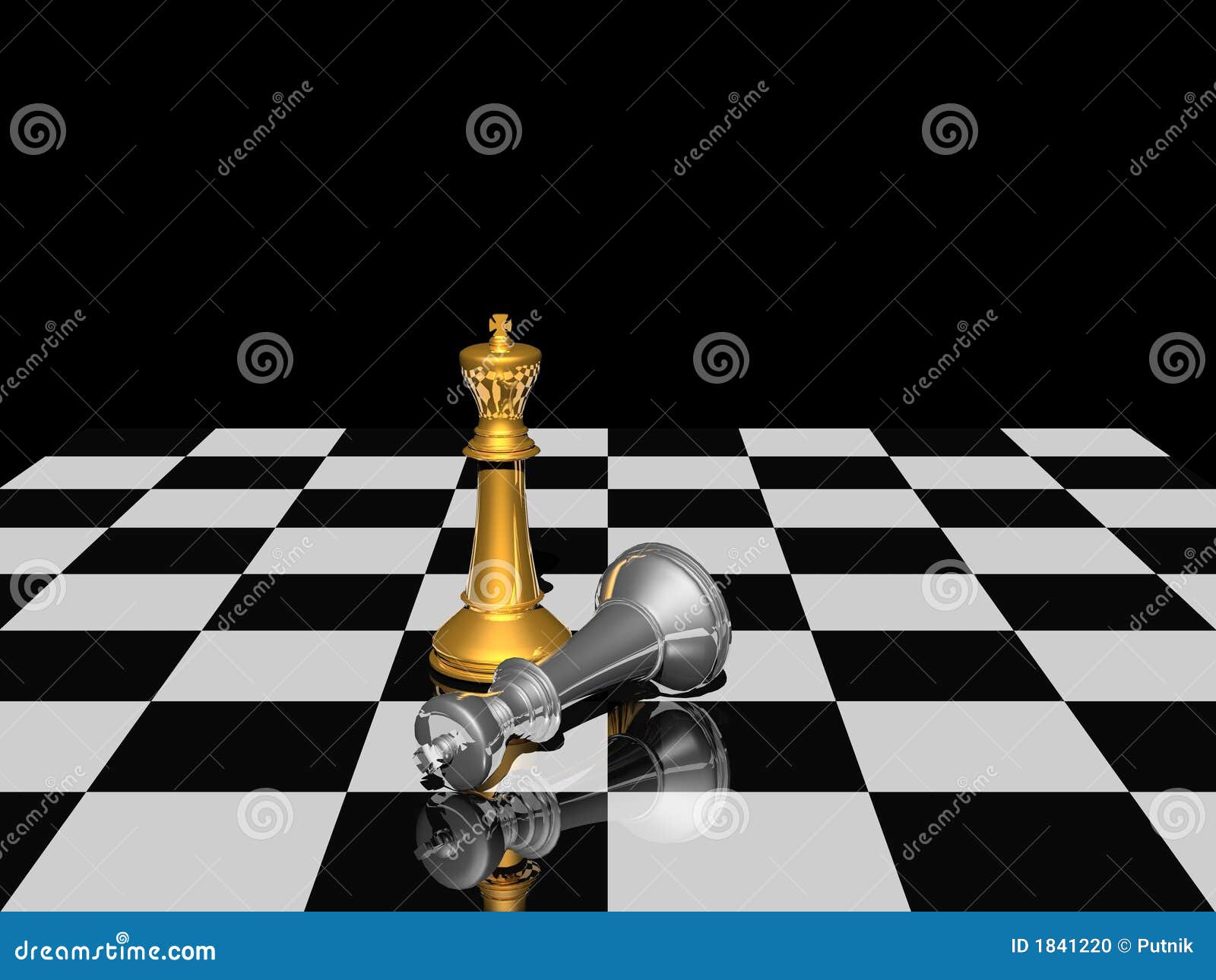Victory chess stock illustration. Illustration of ideas - 1841220
