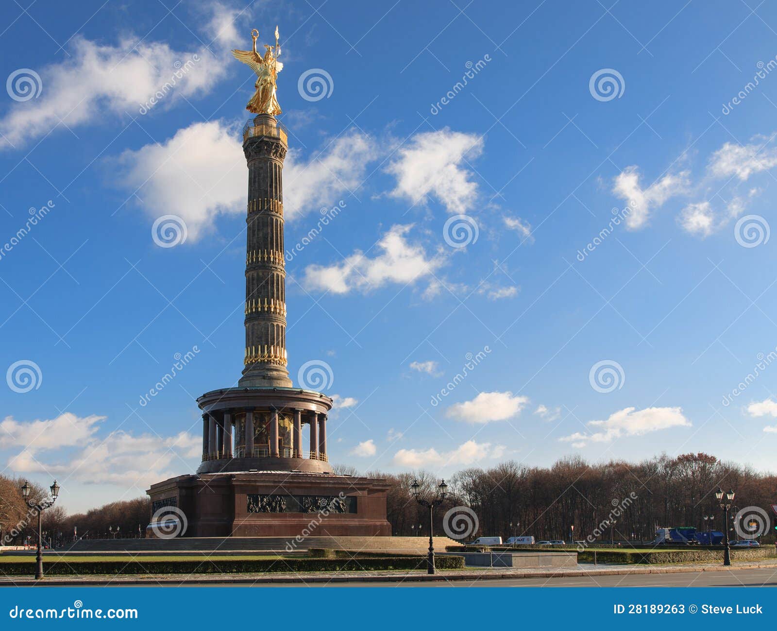 Victory Column, Berlin stock image. Image of germany - 28189263