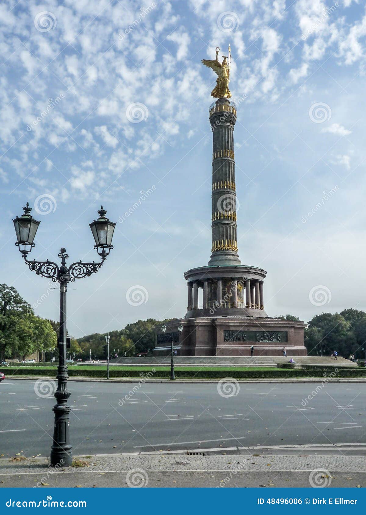 The Victory Column - Berlin Editorial Photo - Image of international ...