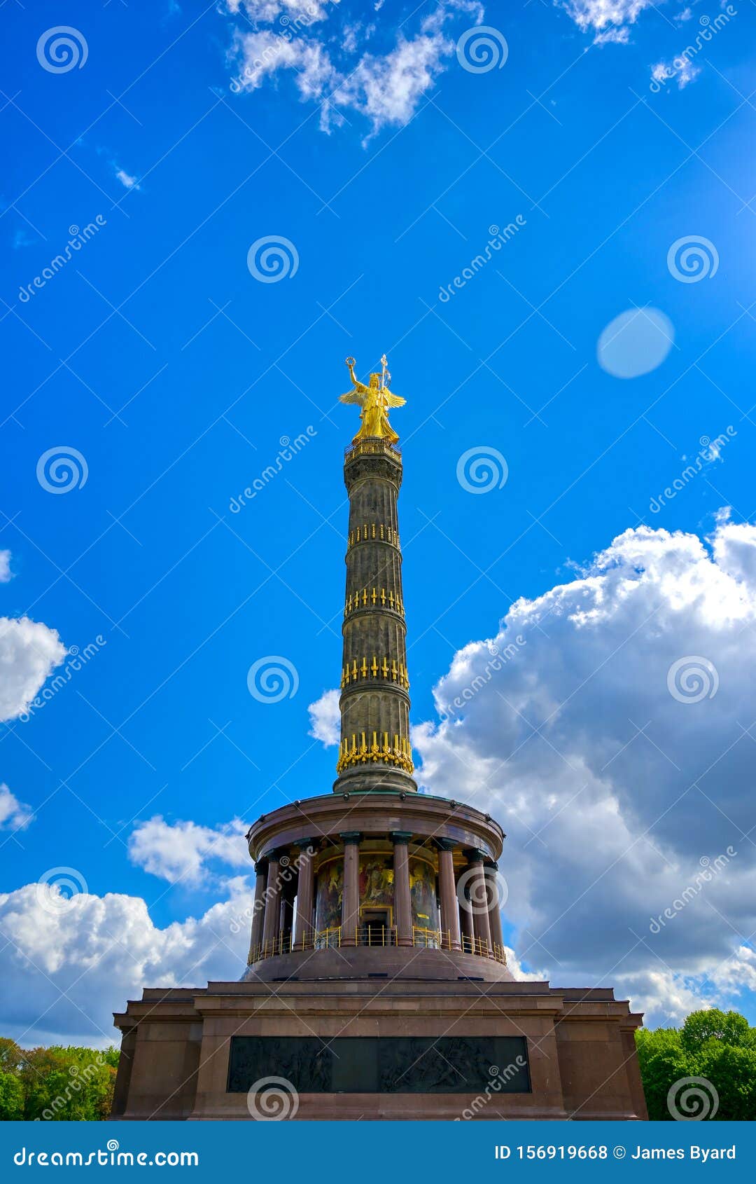 Victory Column in Berlin, Germany Stock Photo - Image of germany ...