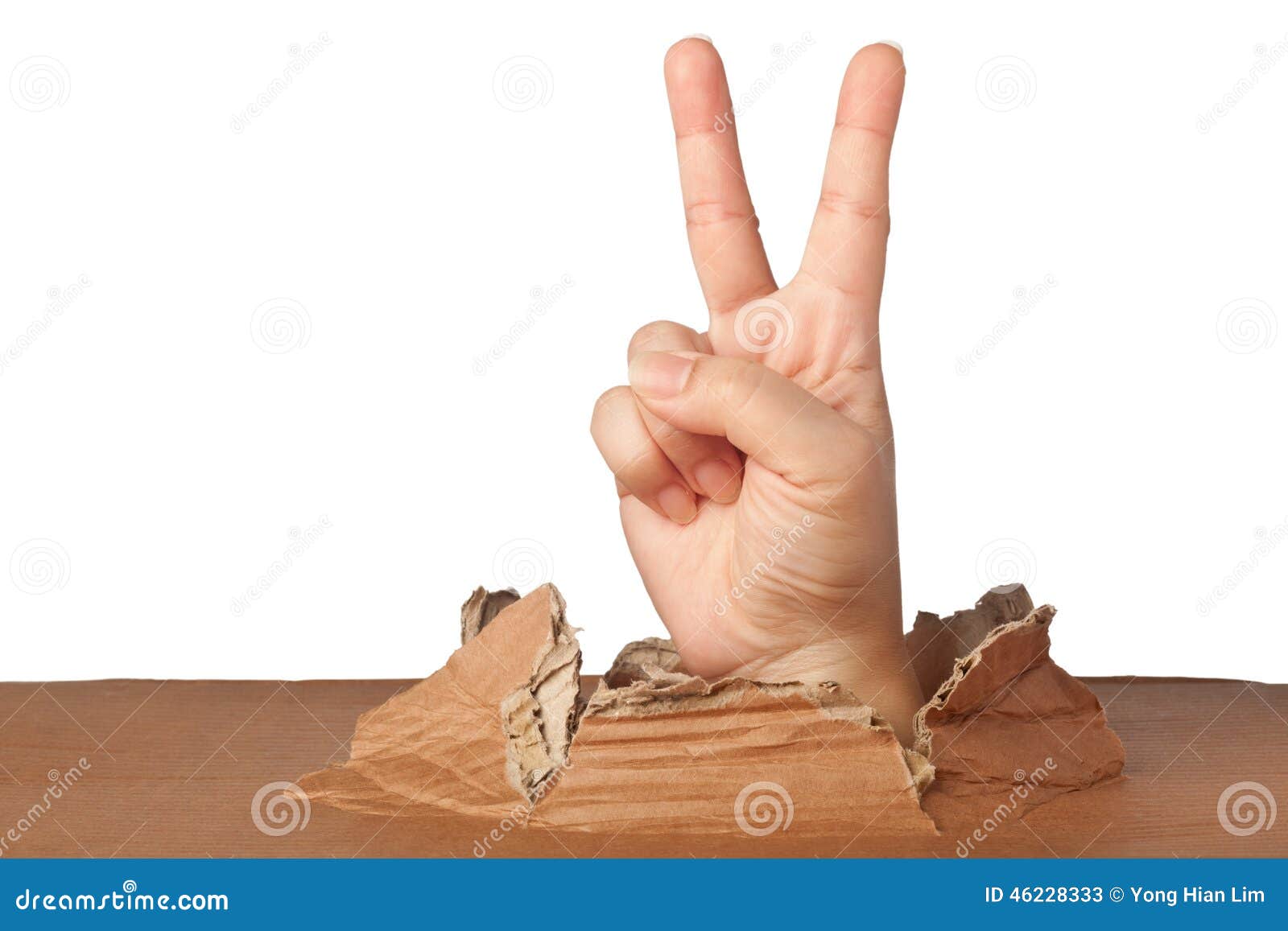 Victory stock image. Image of sign, isolated, victorious - 46228333